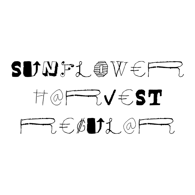 Sunflower Harvest Regular - Free fonts on creazilla.com