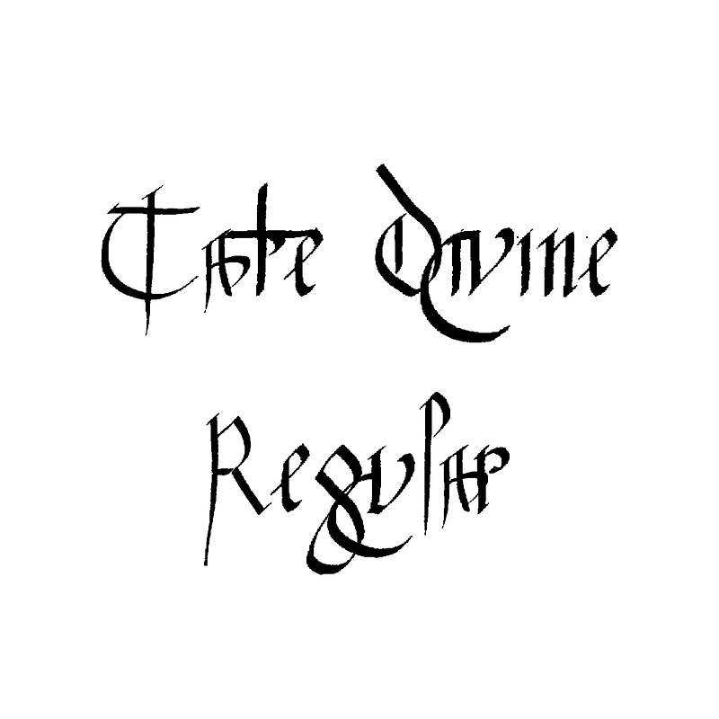 Tate Divine Regular | Creazilla