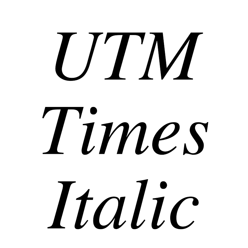 UTM Times Italic - Free fonts on creazilla.com