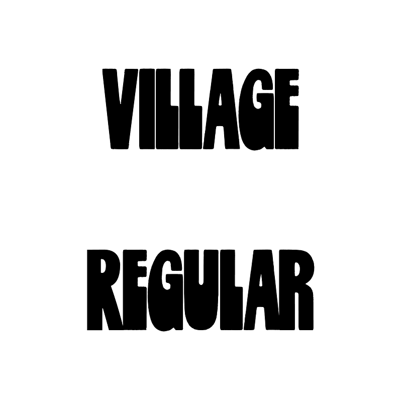Village Regular - Free fonts on creazilla.com