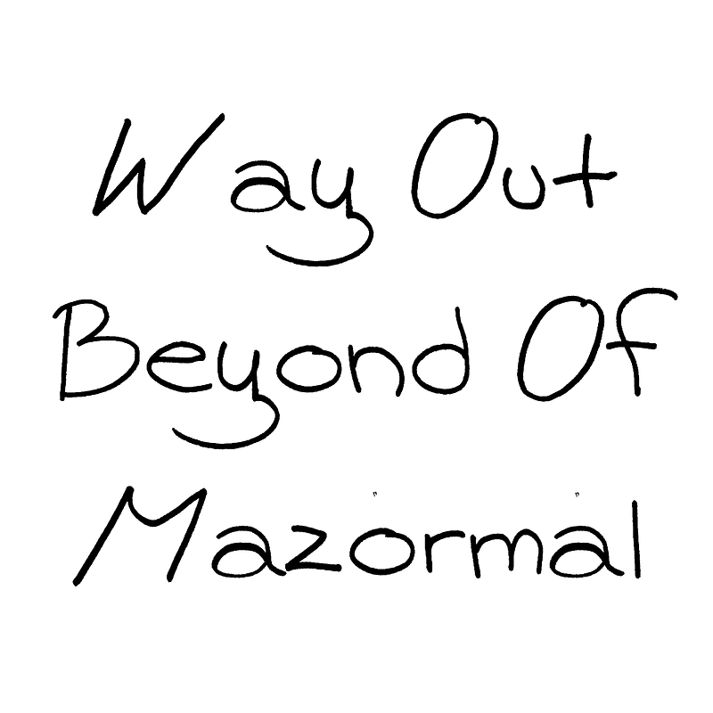 Way Out Beyond Of Mazormal - Free fonts on creazilla.com