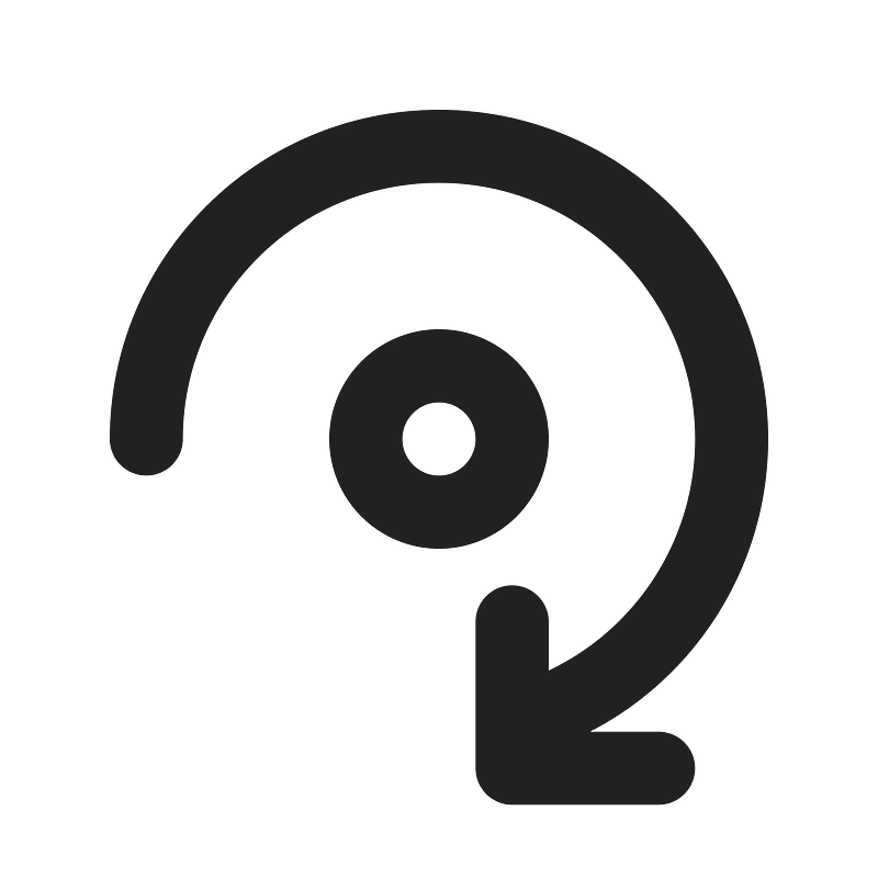 Ic fluent arrow rotate clockwise 24 filled icon. Free download transparent .PNG | Creazilla