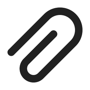 Ic fluent attach 24 filled icon. Free download transparent .PNG | Creazilla