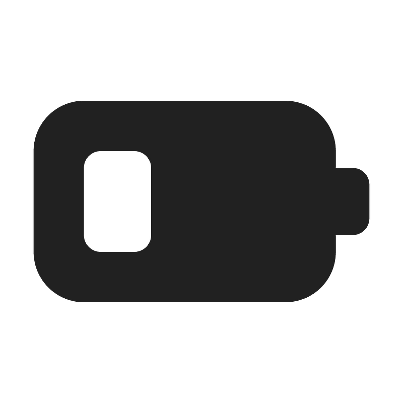 Ic fluent battery 2 24 filled icon. Free download transparent .PNG ...