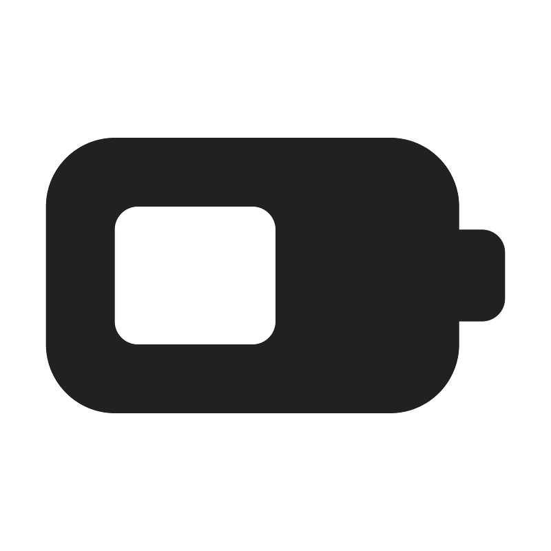 Ic fluent battery 5 24 filled - Free vector icons on creazilla.com