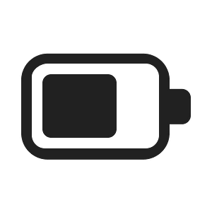 Ic fluent battery 7 20 regular icon. Free download transparent .PNG ...