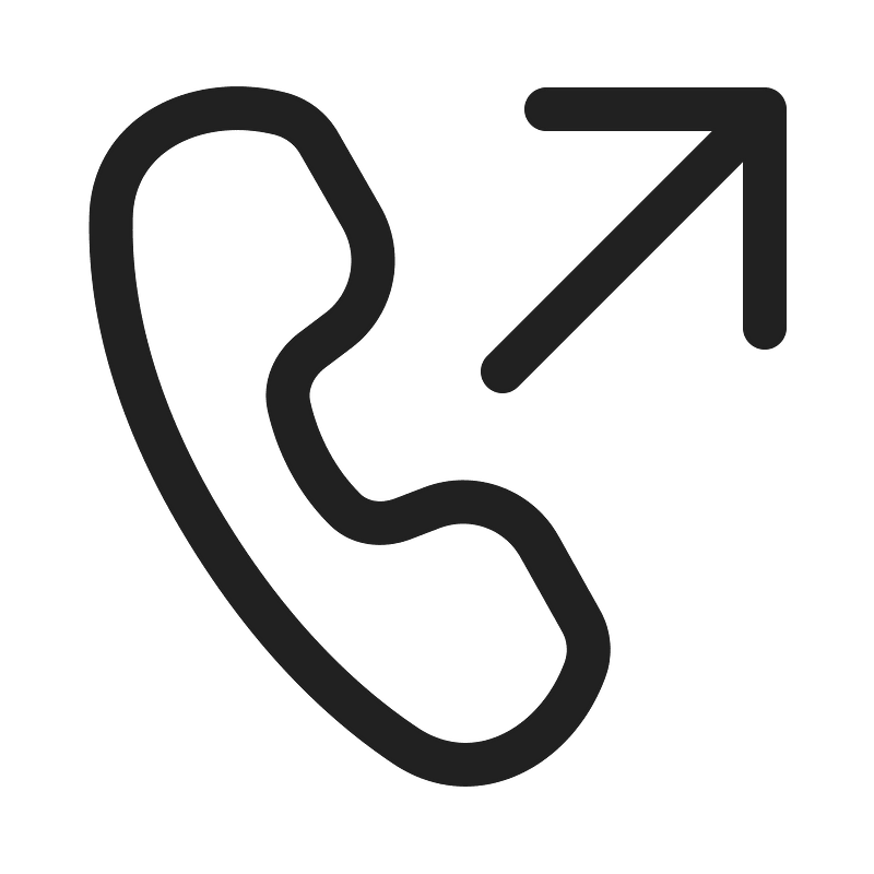 Ic fluent call outbound 20 regular icon. Free download transparent .PNG ...