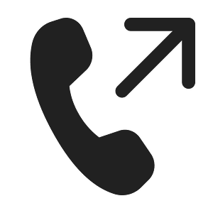 Ic fluent call outbound 48 filled icon. Free download transparent .PNG ...