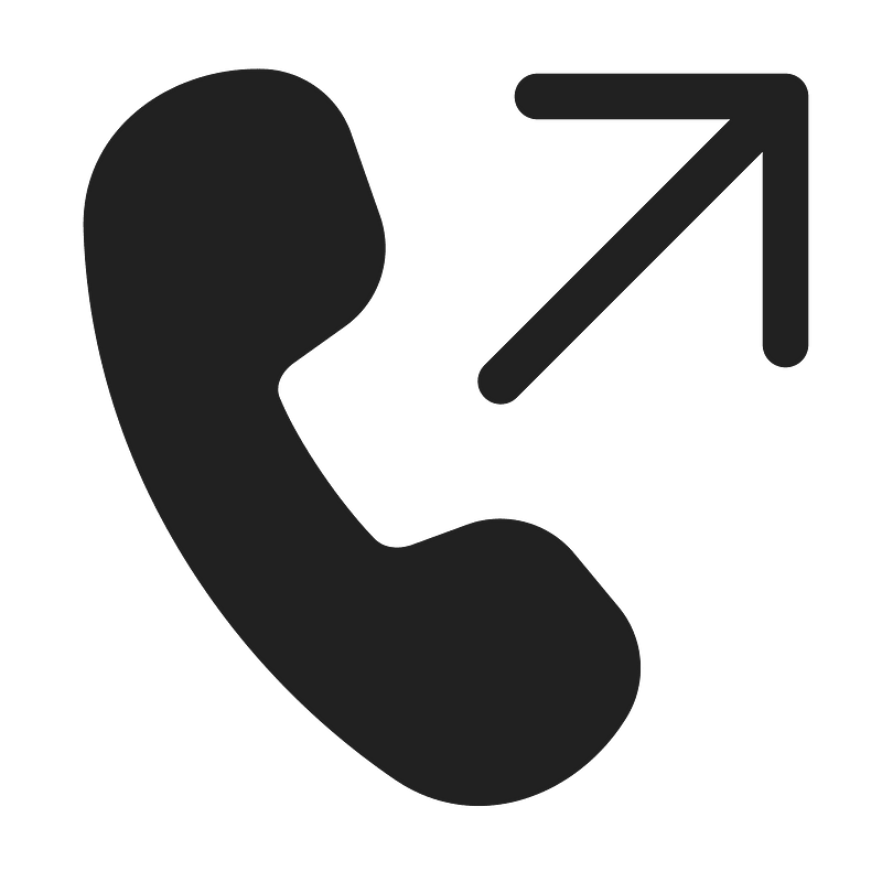 Ic fluent call outbound 48 filled icon. Free download transparent .PNG ...