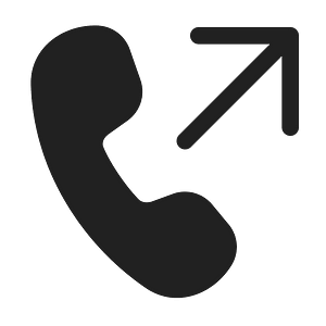 Ic fluent call outbound 48 filled icon. Free download transparent .PNG ...