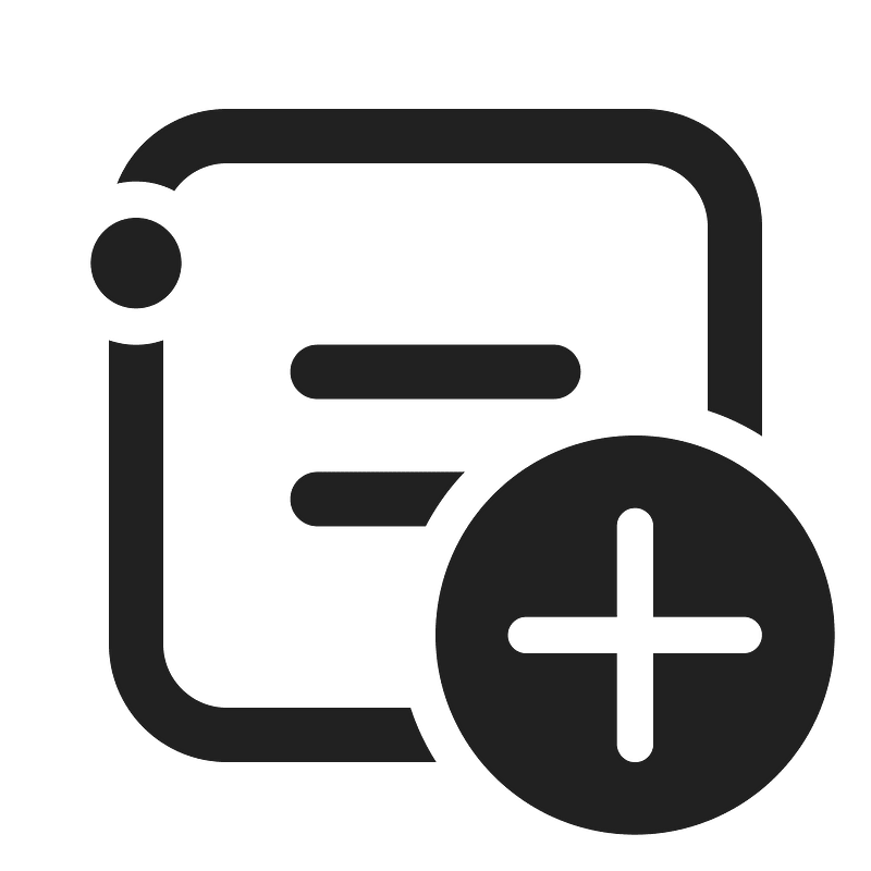 Ic fluent channel add 24 regular icon. Free download transparent .PNG ...