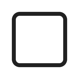 Ic fluent checkbox unchecked 16 regular icon. Free download transparent .PNG | Creazilla