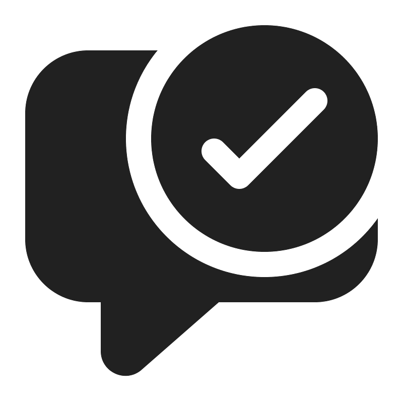 Ic fluent comment checkmark 16 filled icon. Free download transparent ... Ic fluent comment checkmark 16 filled icon. Free download transparent ...