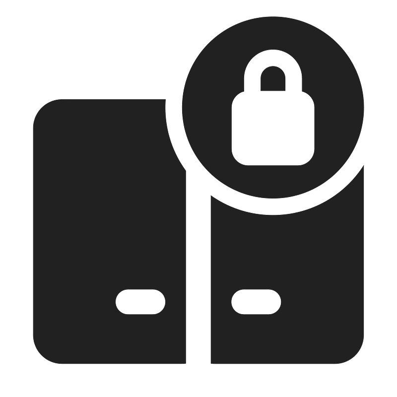 Ic fluent dual screen lock 24 filled icon. Free download transparent ...