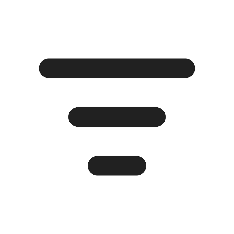 Ic fluent filter 24 filled icon. Free download transparent .PNG | Creazilla