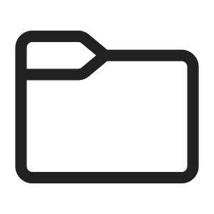 Ic fluent folder 28 regular - Free vector icons on creazilla.com