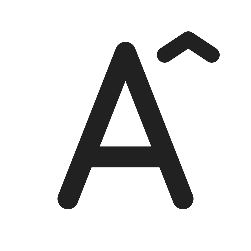 Ic fluent font increase 24 filled icon. Free download transparent .PNG ...