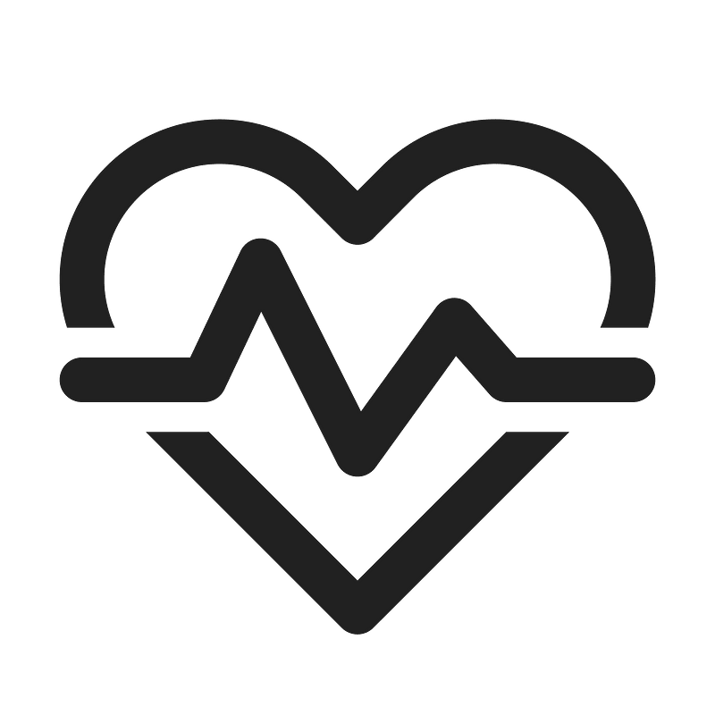 Ic fluent heart pulse 24 regular icon. Free download transparent .PNG ...