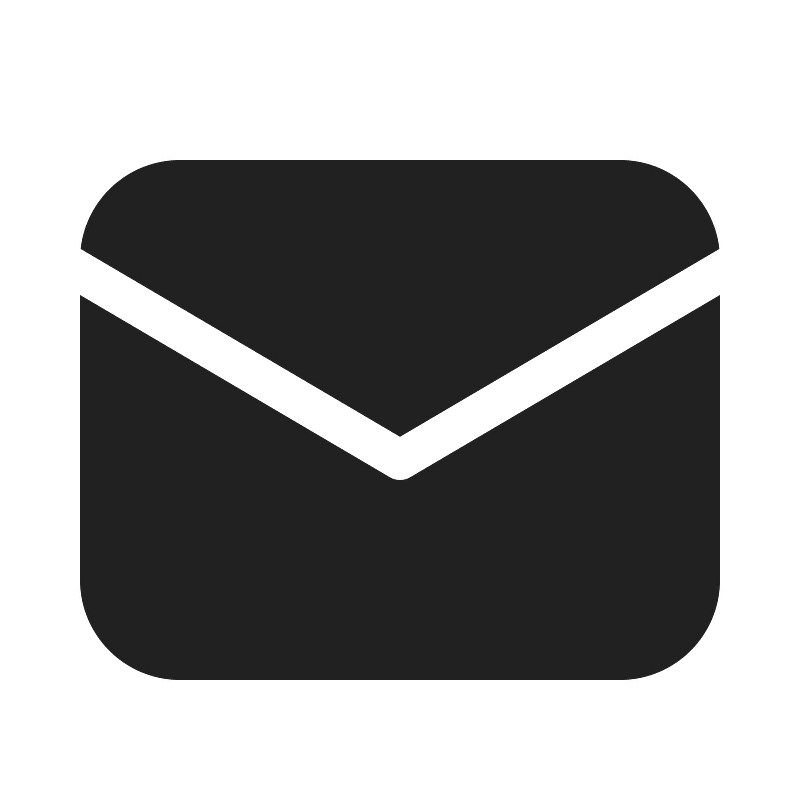 Ic fluent mail 20 filled - Free vector icons on creazilla.com