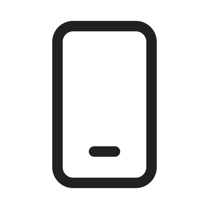 Ic fluent phone 20 regular - Free vector icons on creazilla.com