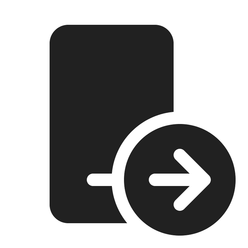 Ic fluent phone arrow right 20 filled icon. Free download transparent ...