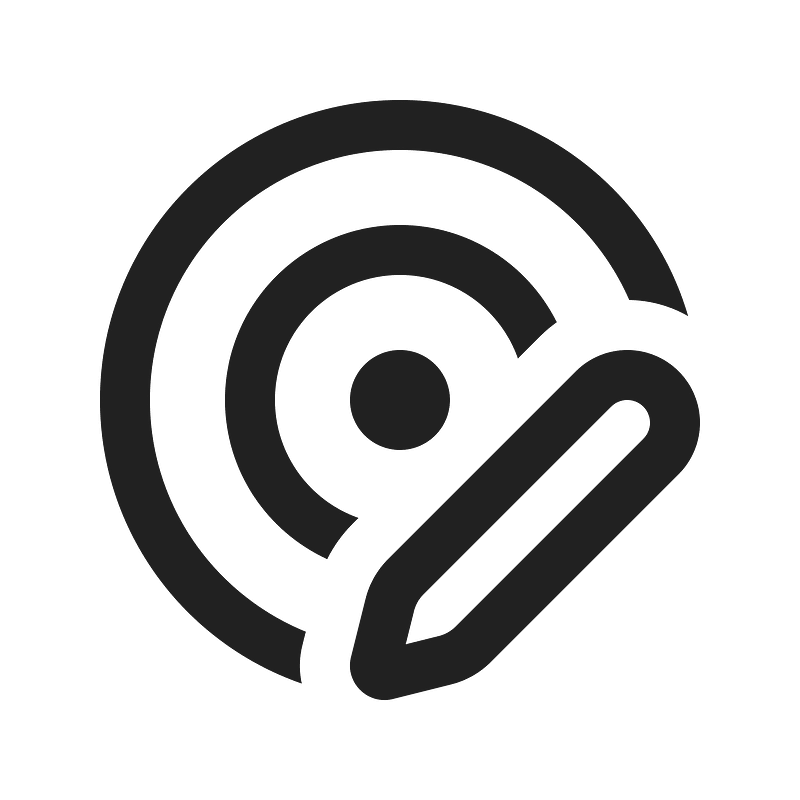 Ic fluent target edit 16 regular icon. Free download transparent .PNG | Creazilla