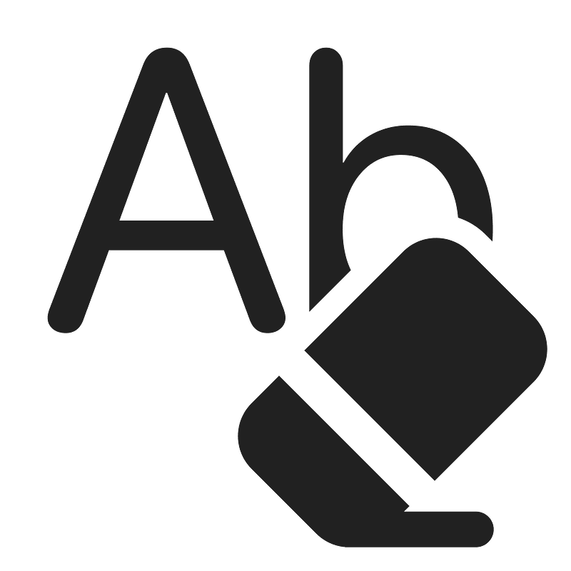 Ic fluent text clear formatting 24 filled - Free vector icons on ...