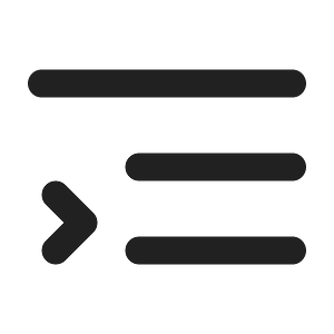 Ic fluent text hanging 24 filled icon. Free download transparent .PNG ...