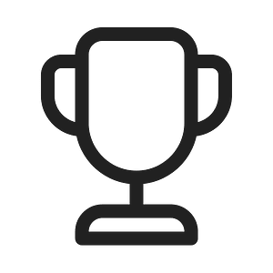 Ic fluent trophy 20 regular - Free vector icons on creazilla.com