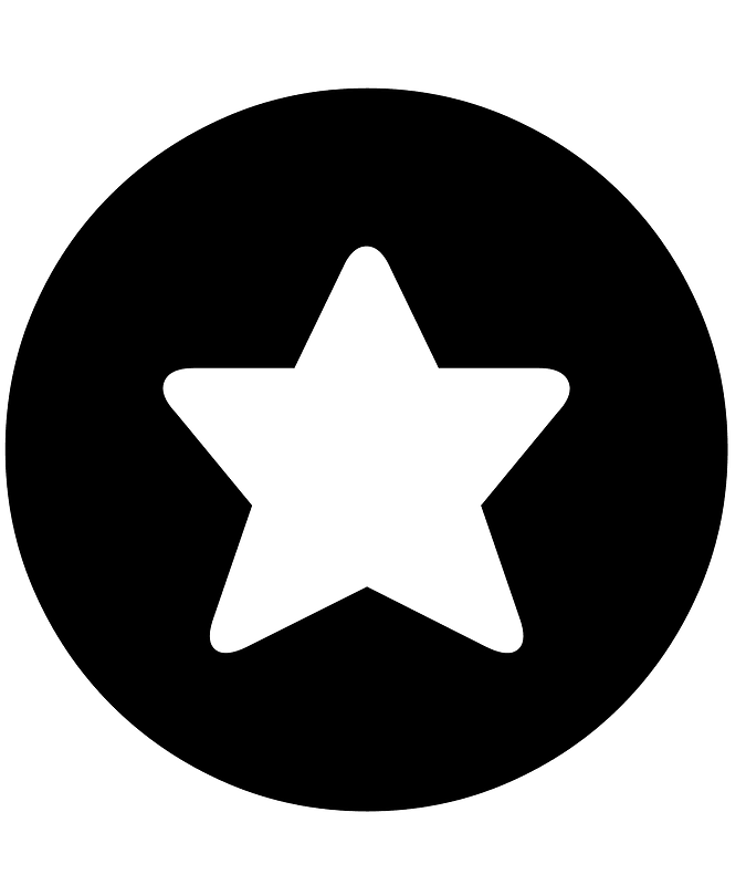 Circle star - Free vector icons on creazilla.com