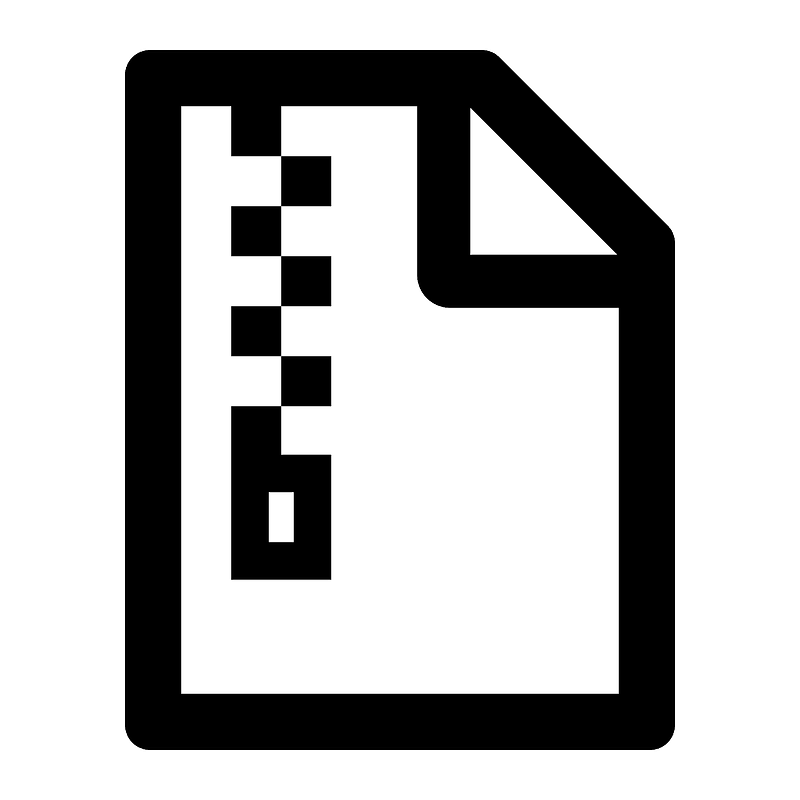 File-zip - Free vector icons on creazilla.com
