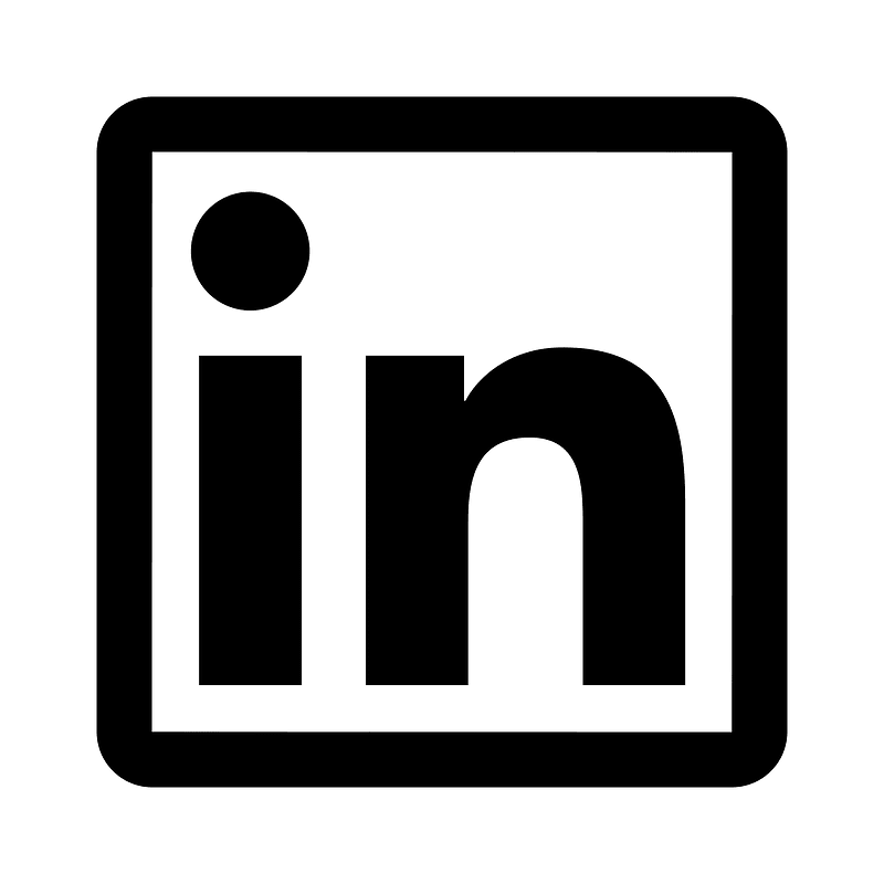 Linkedin icon. Free download transparent .PNG | Creazilla