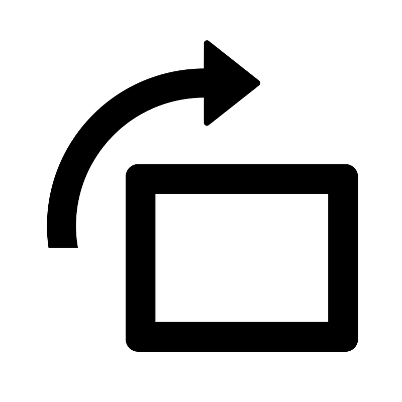 Rotate-right icon. Free download transparent .PNG | Creazilla