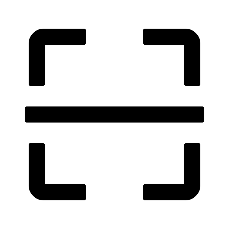 Scan icon. Free download transparent .PNG | Creazilla