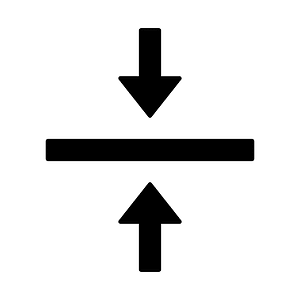 Vertical-align-middle icon. Free download transparent .PNG | Creazilla