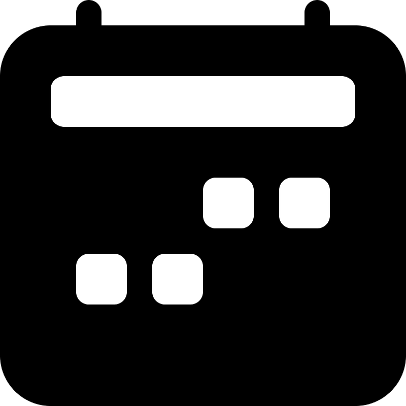 Calendar2-week icon. Free download transparent .PNG | Creazilla