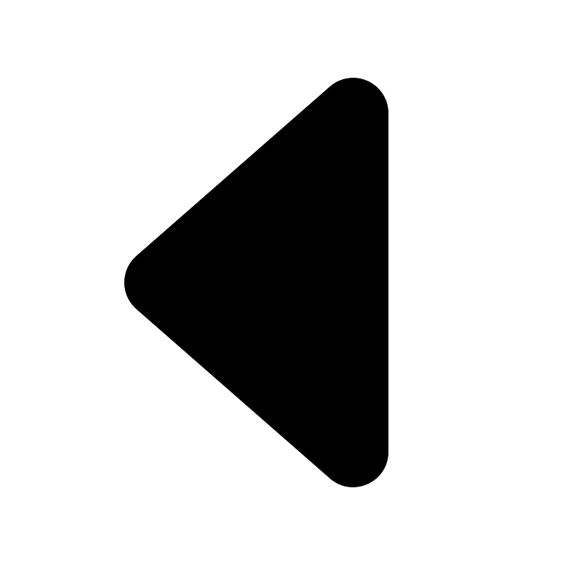 Caret-left icon. Free download transparent .PNG | Creazilla