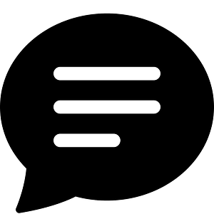 Chat-left icon. Free download transparent .PNG | Creazilla