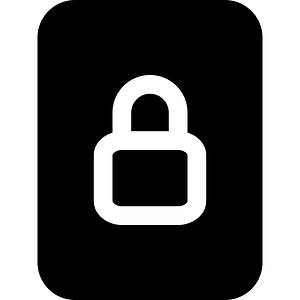 File-lock icon. Free download transparent .PNG | Creazilla