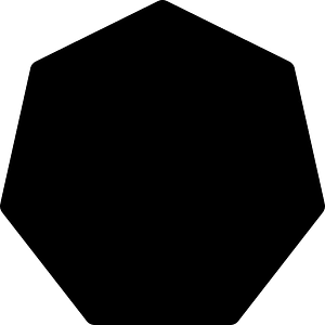 Heptagon icon. Free download transparent .PNG | Creazilla