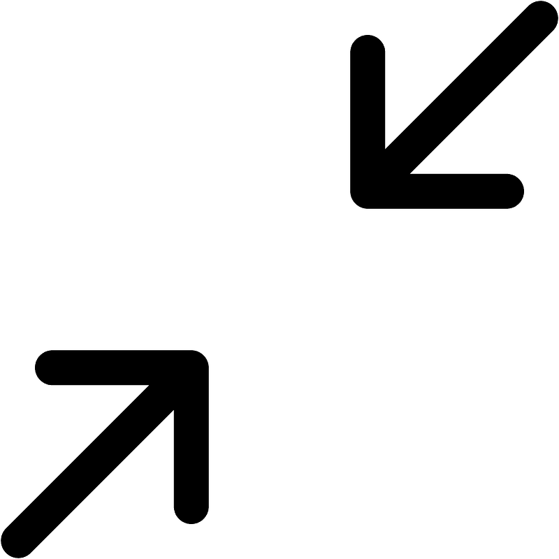 Arrows-angle-contract - Free vector icons on creazilla.com