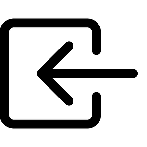 Box-arrow-in-left icon. Free download transparent .PNG | Creazilla