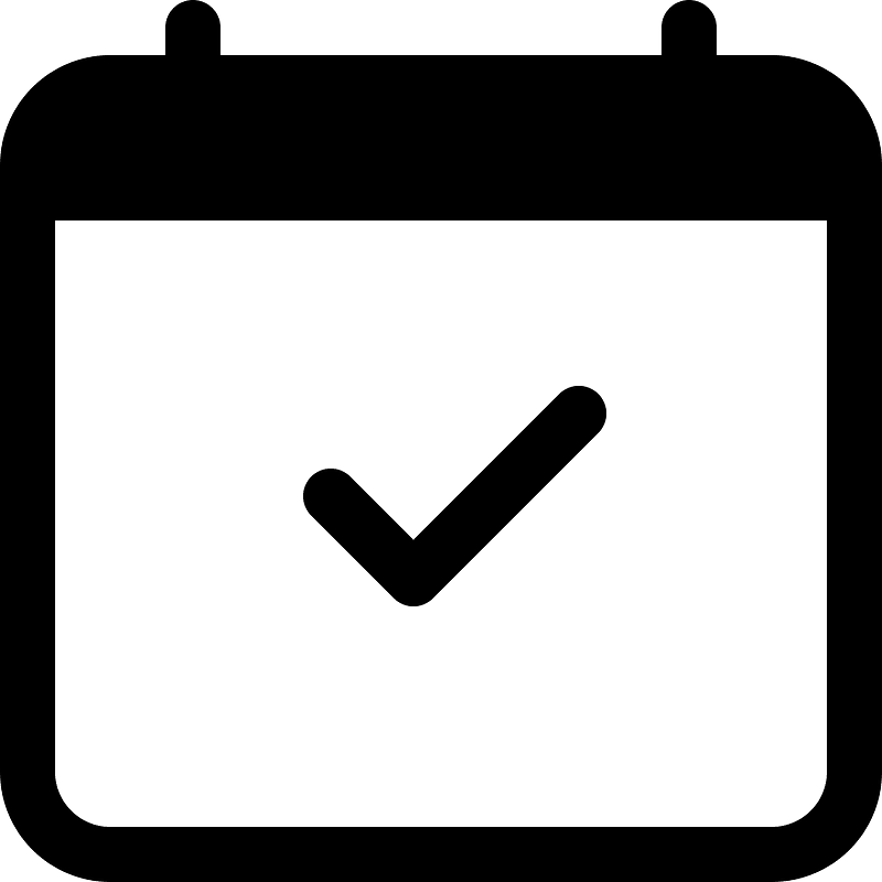 Calendar-check icon. Free download transparent .PNG | Creazilla