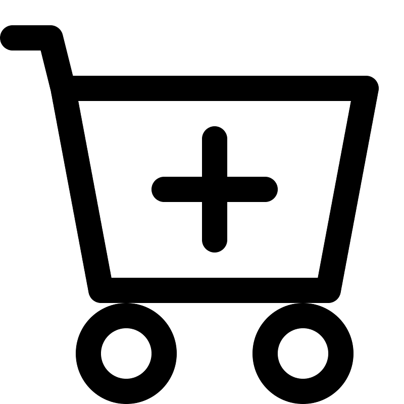 Cart-plus icon. Free download transparent .PNG | Creazilla