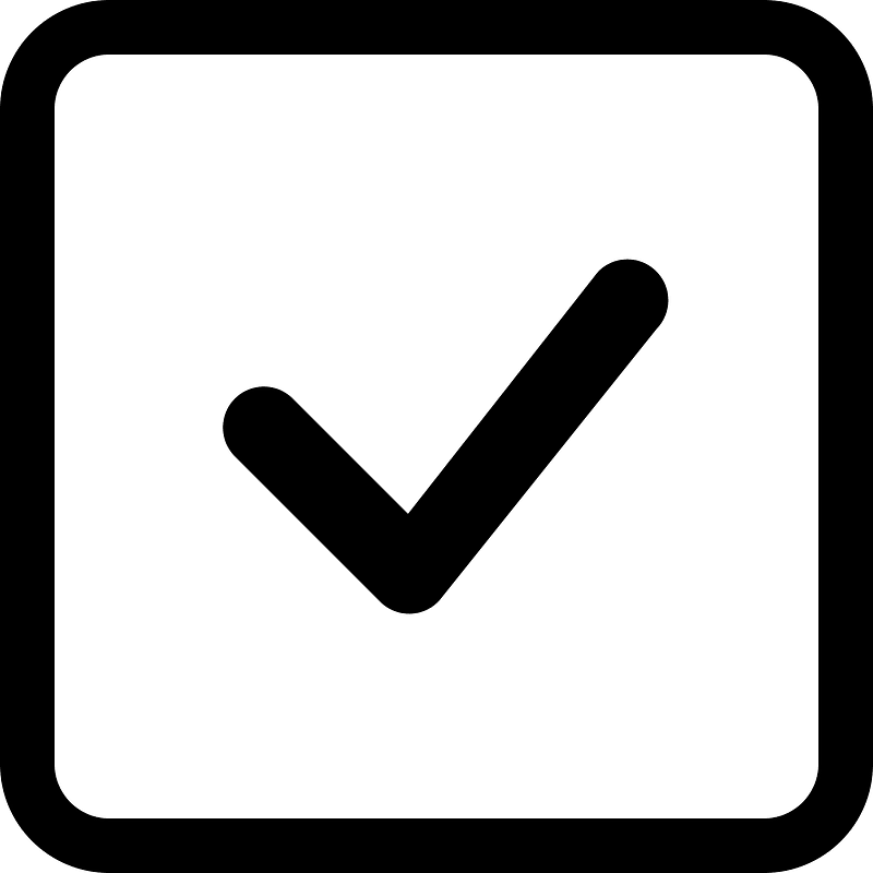 Check-square icon. Free download transparent .PNG | Creazilla