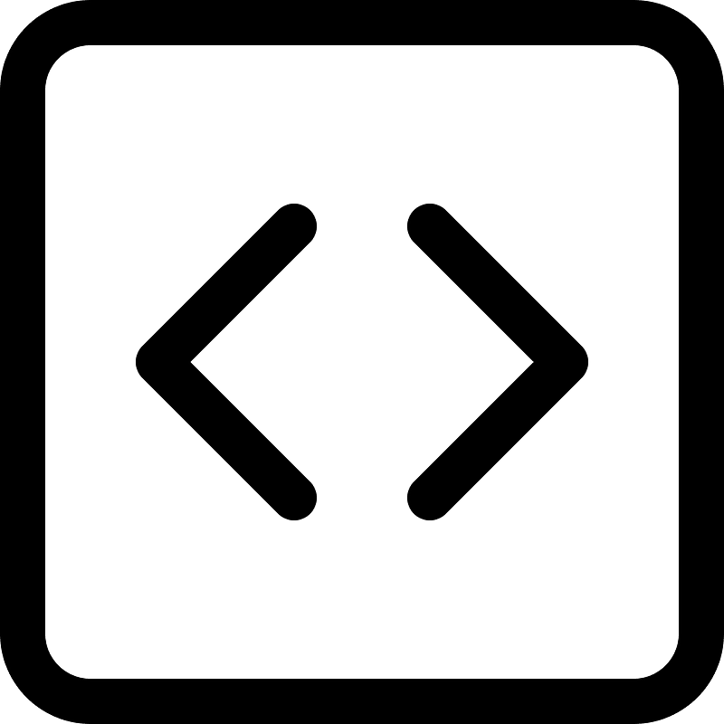 Code-square icon. Free download transparent .PNG | Creazilla