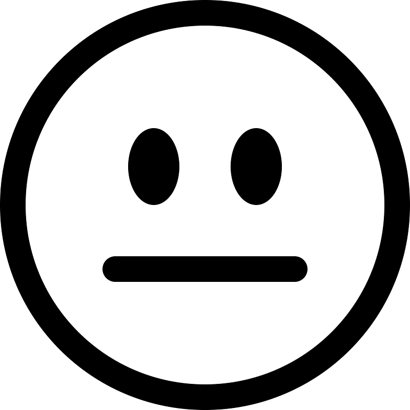 Emoji-neutral icon. Free download transparent .PNG | Creazilla