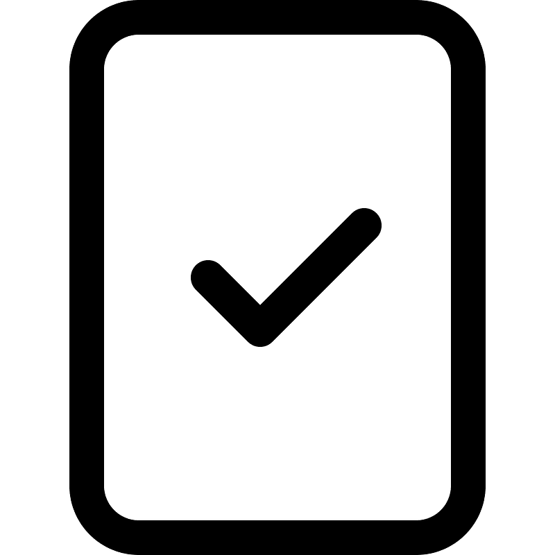File-check icon. Free download transparent .PNG | Creazilla