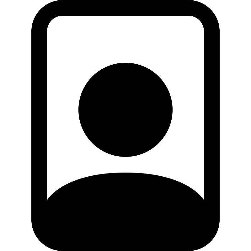 File-person icon. Free download transparent .PNG | Creazilla