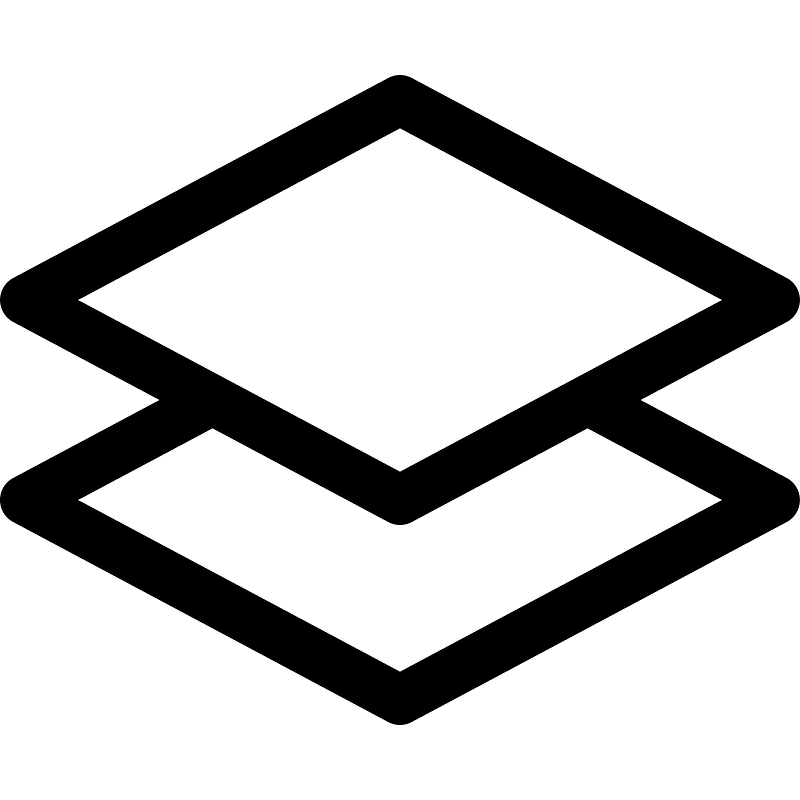 Layers icon. Free download transparent .PNG | Creazilla